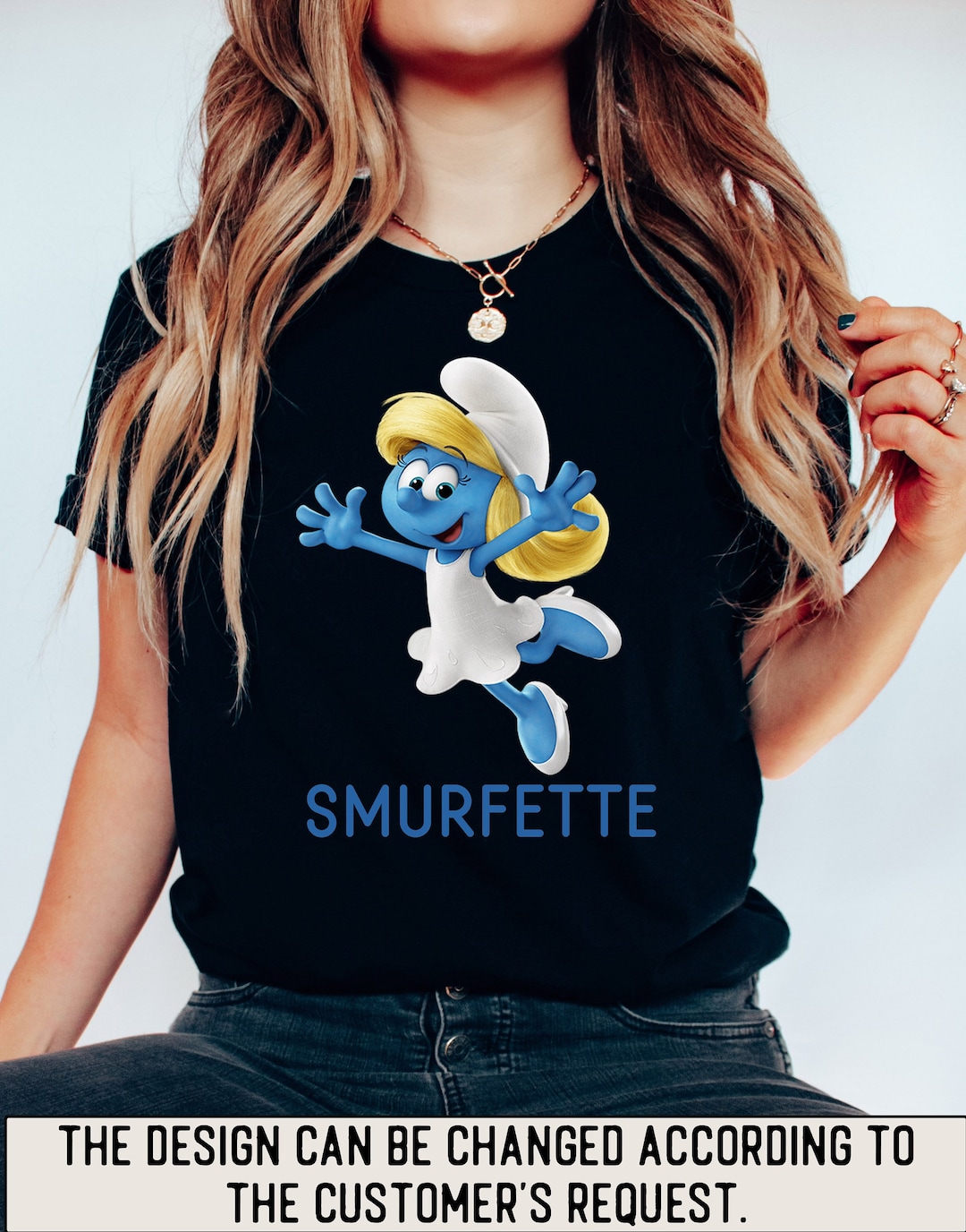 Smurfette Shirt, Disney Smurfette Shirt, Smurfs-themed Shirt, Smurfette ...