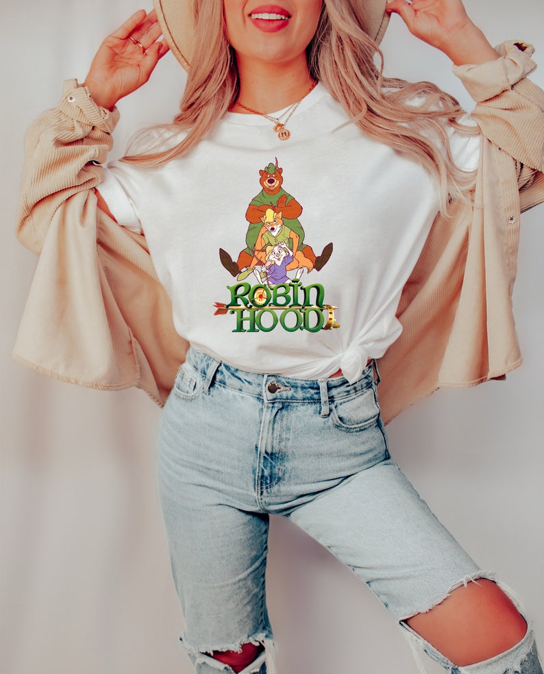 Robin Hood Shirt Robin Hood Classic Shirt Disney Robin Hood - Etsy