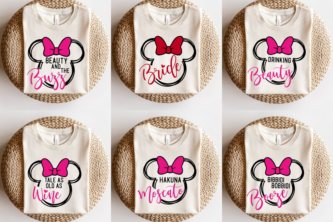 Disney Drinking Shirt, Disney Bachelorette Shirt, Disney Hen Do Party ...