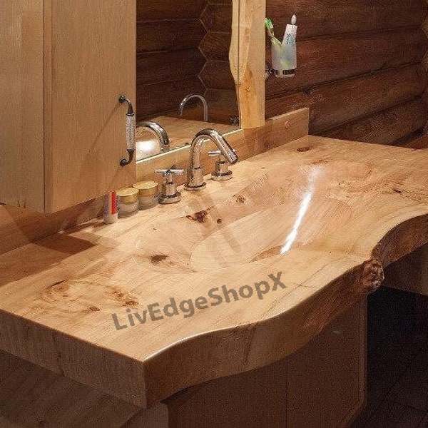 Wood Vessel Sink - Etsy