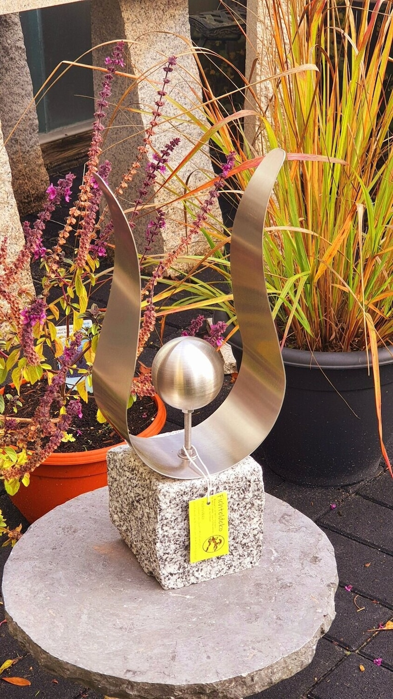 Bestseller Granit Garten Deko Edelstahl Skulptur Tulpe Engel Florence ...