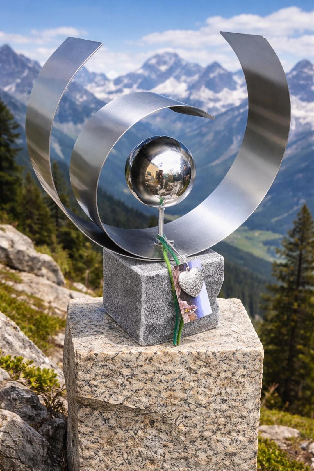 Deko Dancer Bestseller Garden Art Granite Decoration Stainless Steel ...
