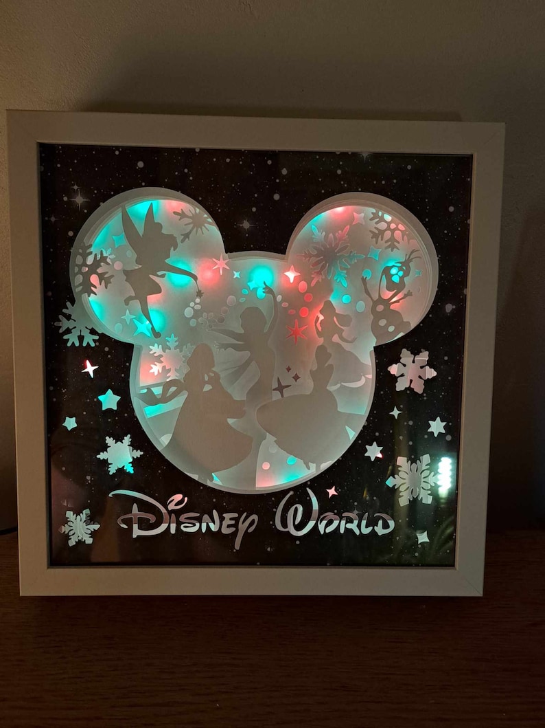 Princess 1, 3d Cutting File, Svg, Pdf, Ai, Bmp,dxf .studio3. 6-layer ...