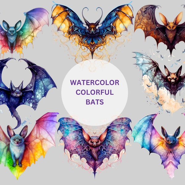 Colorful Clipart - Etsy