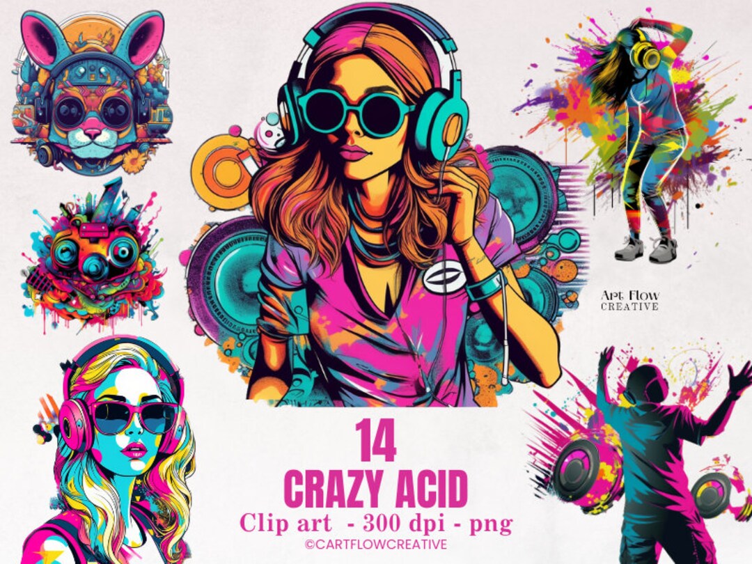 Colorful Png for Shirts, Sublimation Designs, Trending Sublimation ...