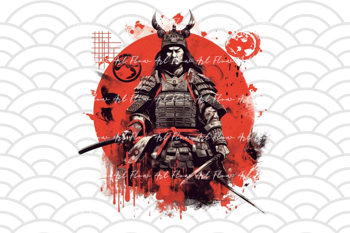 Samurai Tattoo Unique Design - Idea for Tattoo - White Background - PNG ...