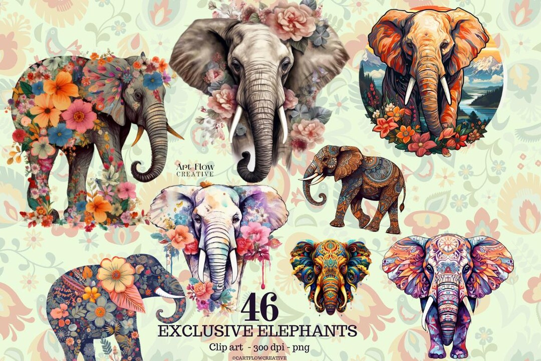 Elephant Clipart PNG, Elephant Images Tattoo, Elephant Print, Tattoo ...
