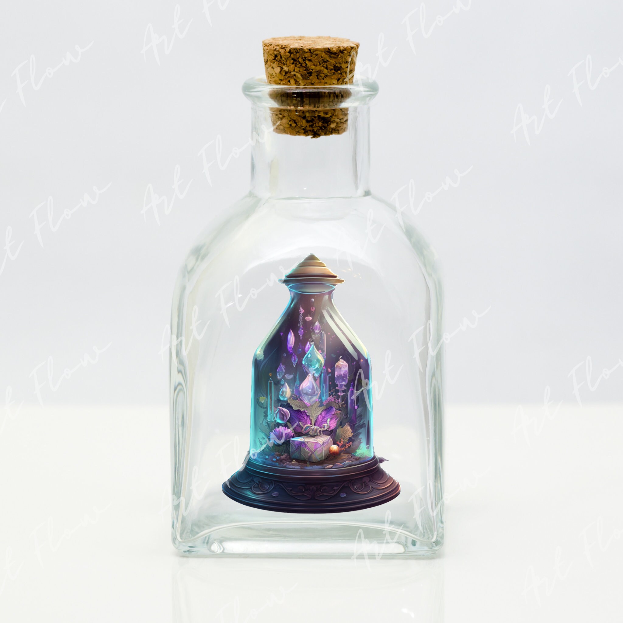 Witches Display, Crystal Display,potion Bottles, Apothecary Cabinet ...