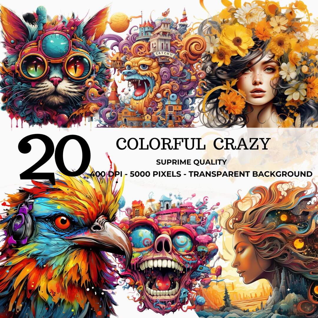 Colorful Png for Shirts, Sublimation Designs, Trending Sublimation ...