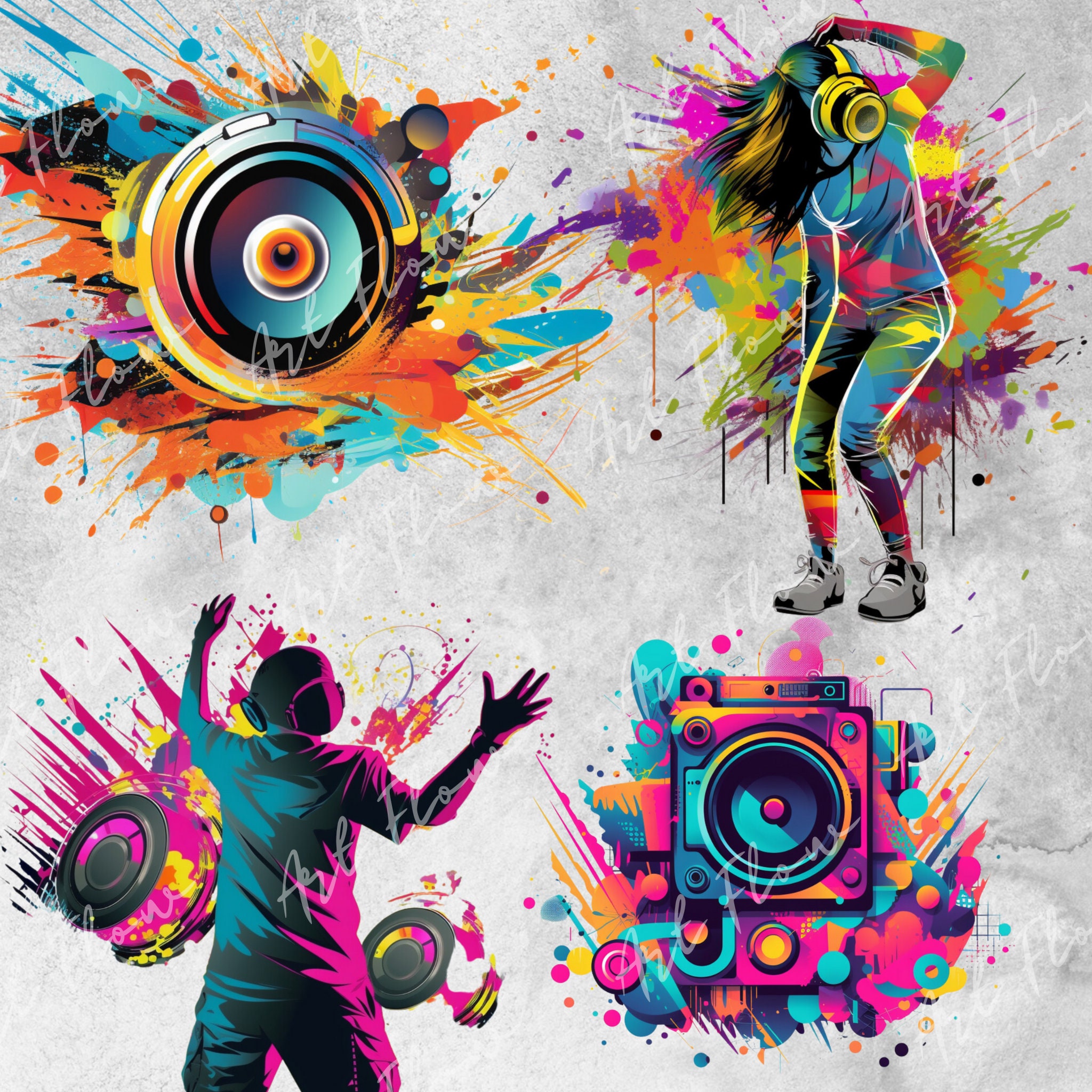 Colorful Png for Shirts Sublimation Designs Trending - Etsy