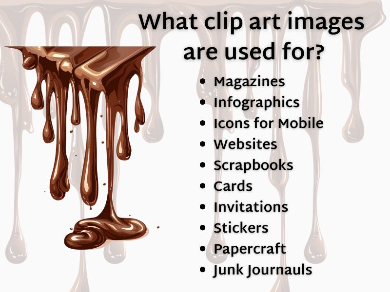 Chocolate Dripping Png Set, Chocolate Drops Border Clipart, Candy ...