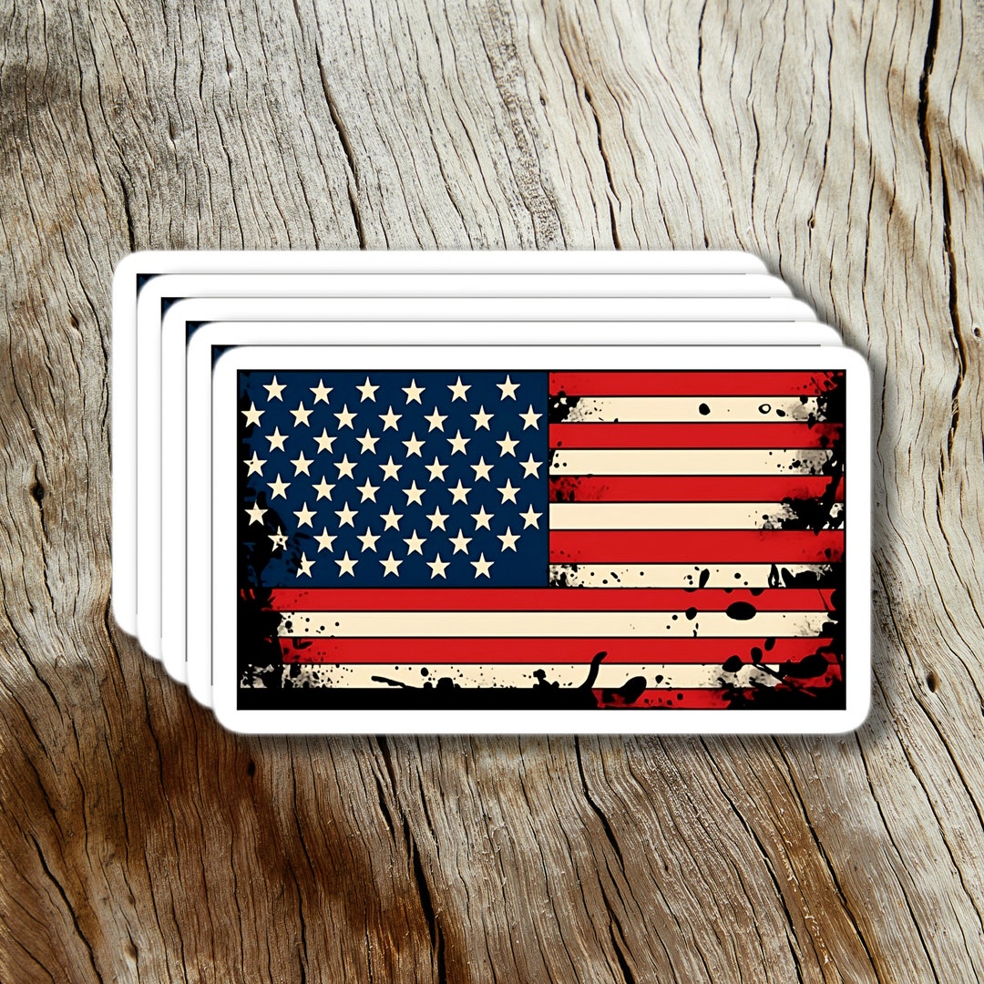 USA Sticker Flag of the United States Sticker Sheet U.S.A - Etsy