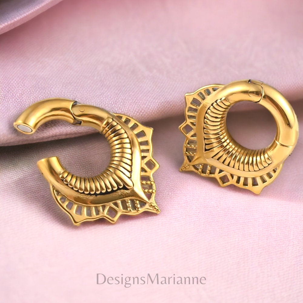 Ear Hangers for Stretched Ears, Ear Weights Stretched Ears, Ear Tunnel ...