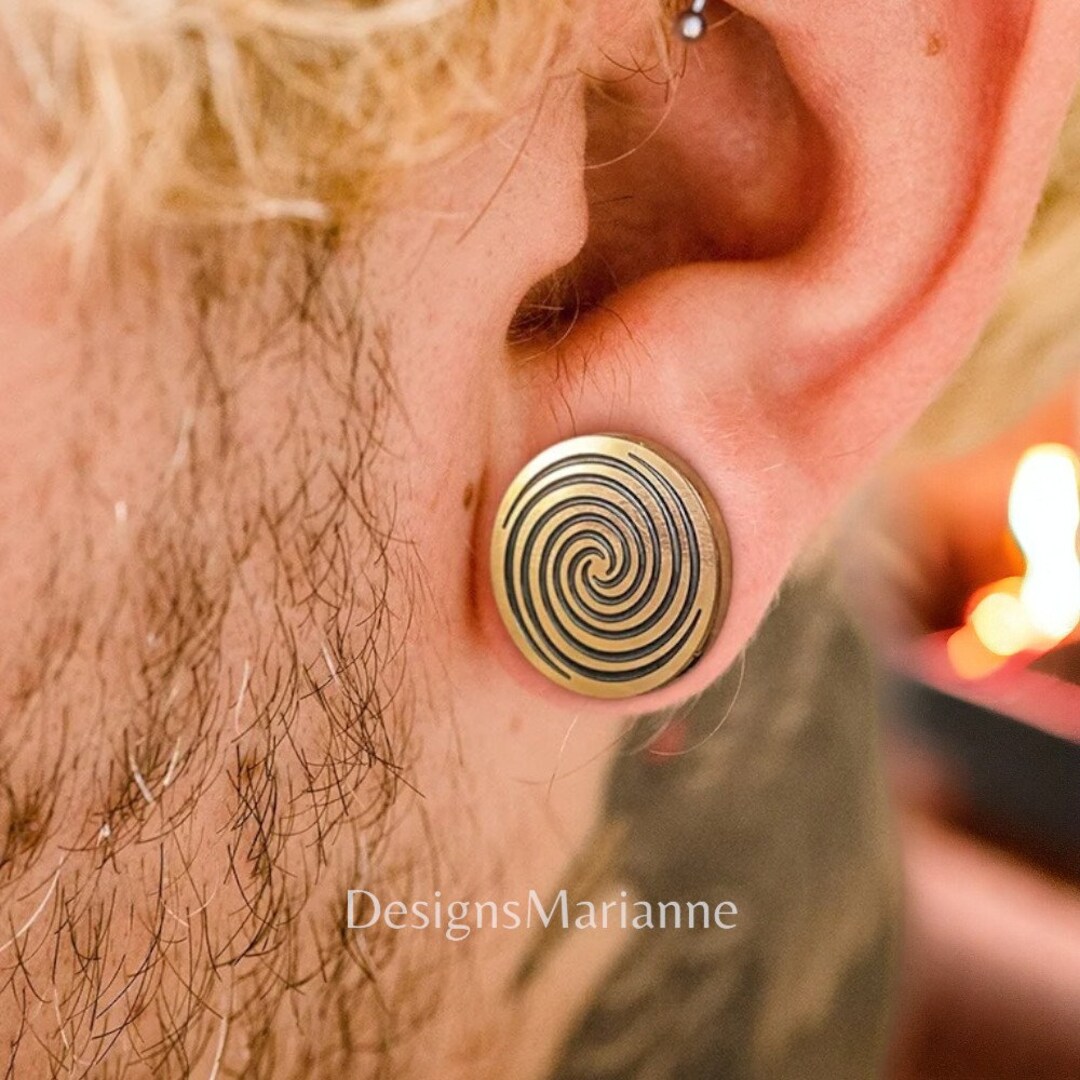 Ear Gauges, Plugs and Tunnels, Ear Tunnel Plugs, Stainless Steel ...