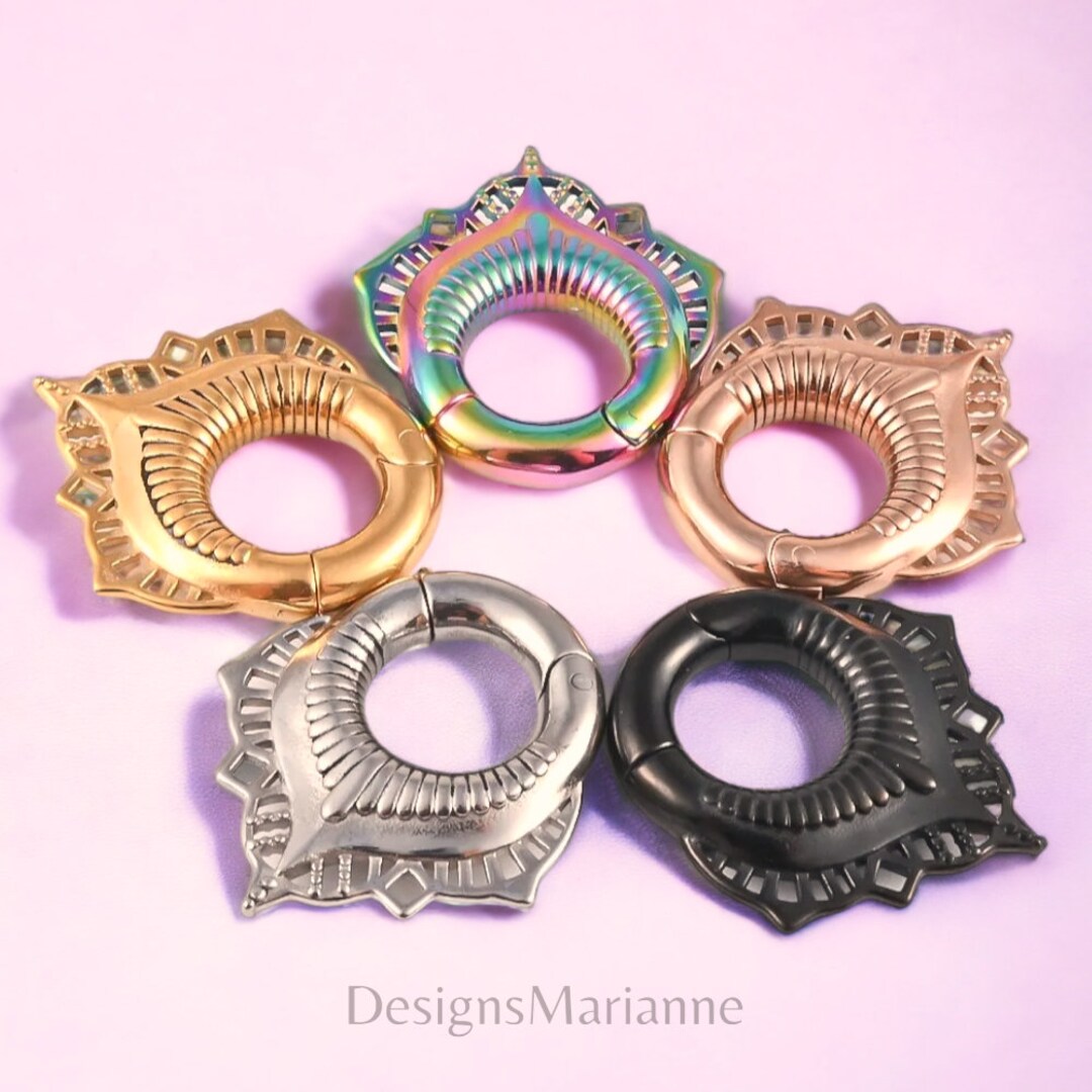 Ear Hangers for Stretched Ears, Ear Weights Stretched Ears, Ear Tunnel ...