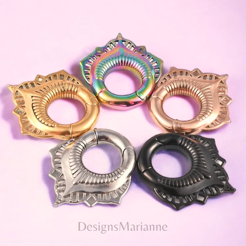 Ear Hangers for Stretched Ears, Ear Weights Stretched Ears, Ear Tunnel ...