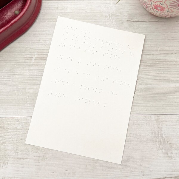 Braille - Etsy