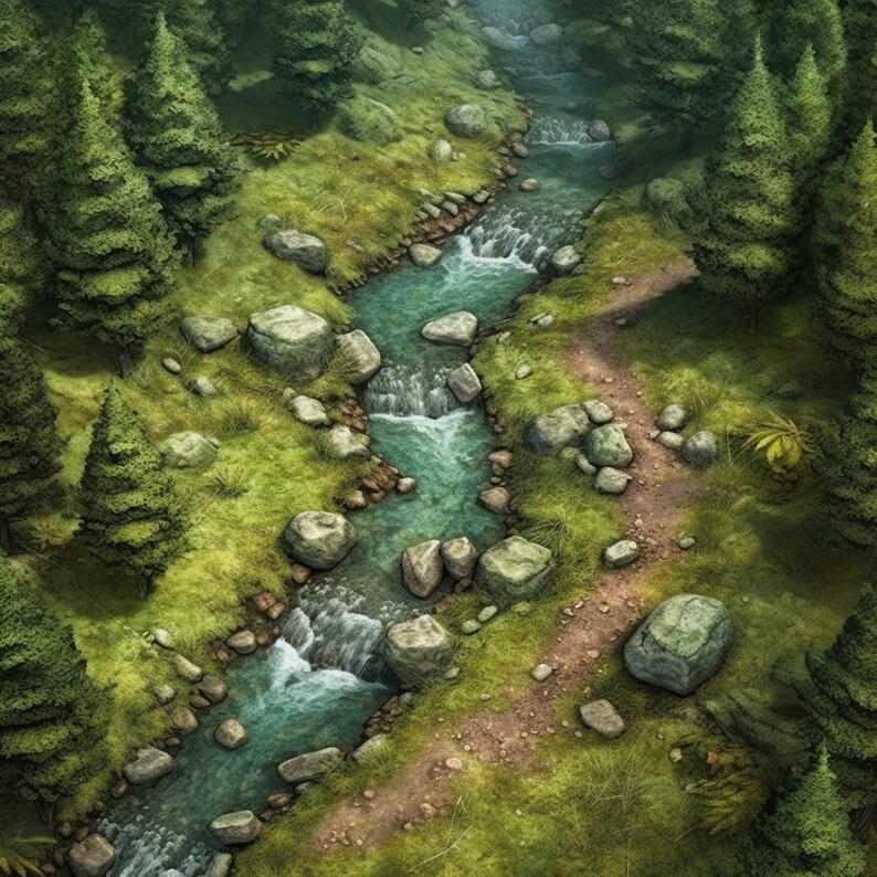 Dnd River Map Pack - Etsy