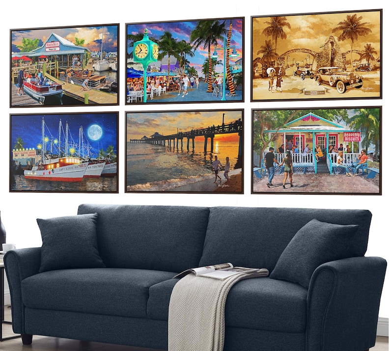 Key West Art Print or Canvas: the Green Parrot Bar - Historic Florida ...