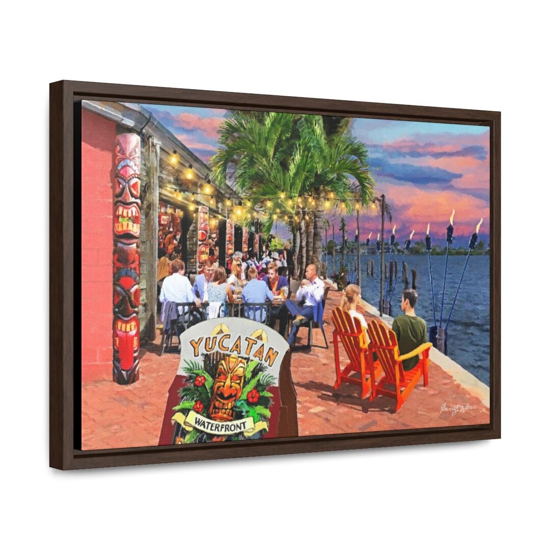 Matlacha Florida, Yucatan Waterfront Restaurant: Canvas or Print Art - Etsy