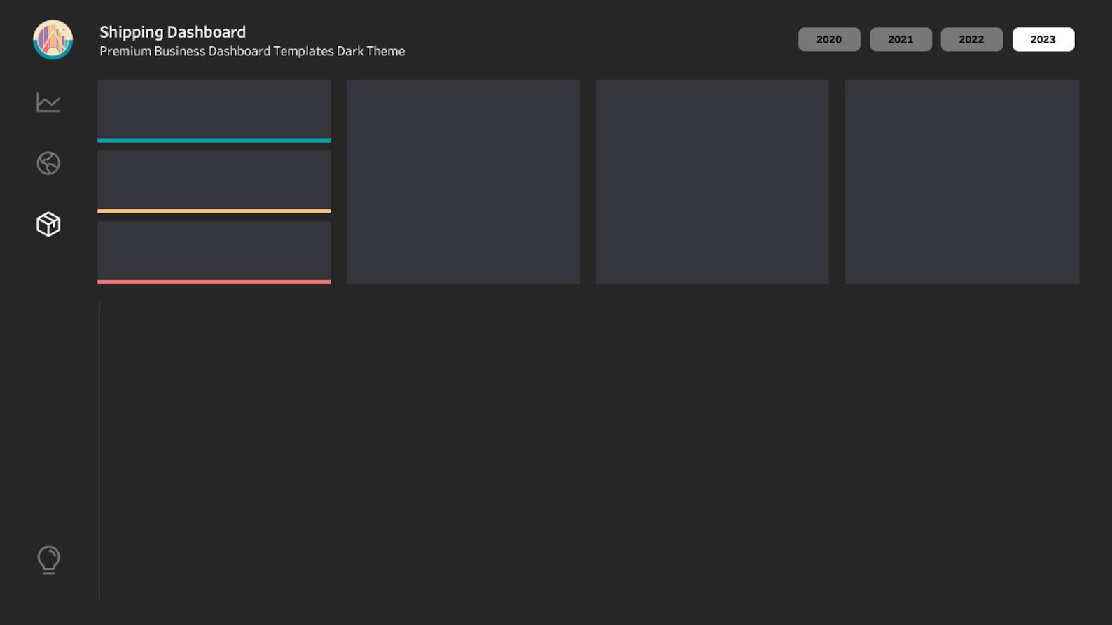 Dark Theme Tableau Dashboard Template Create Professional and Beautiful ...