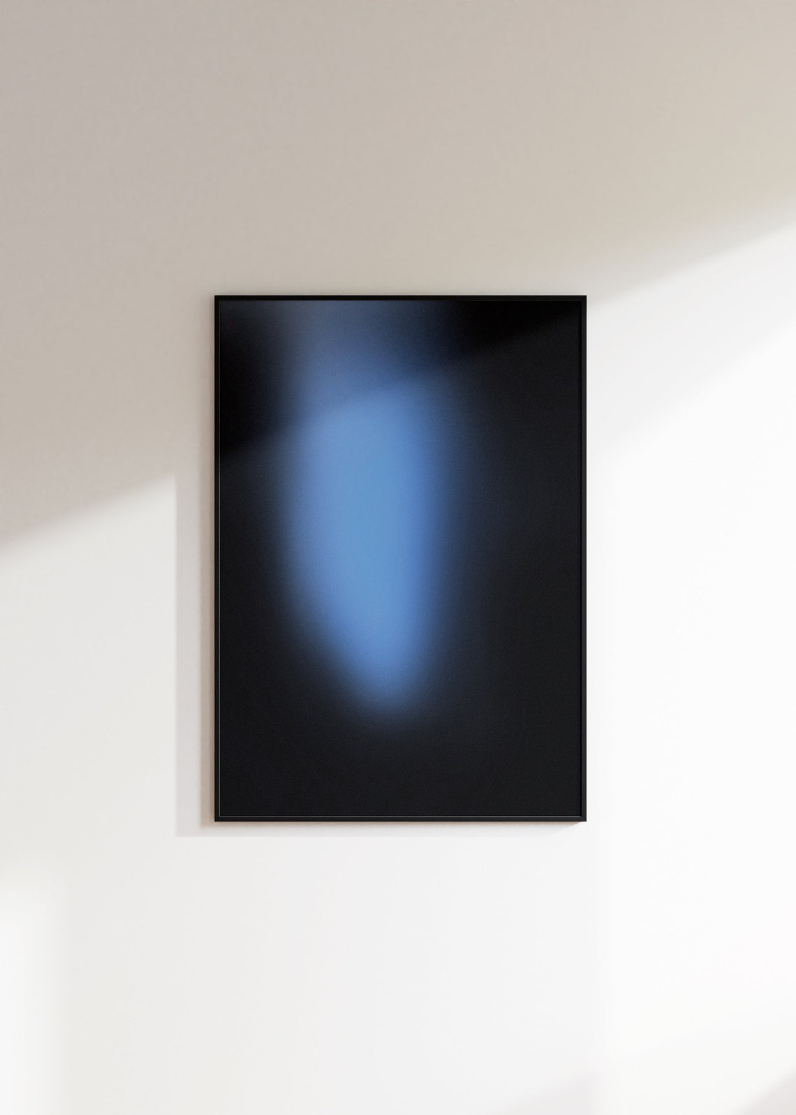 Abstract Art Prints Gradient Blue Printable Minimal Art Work Gradient ...