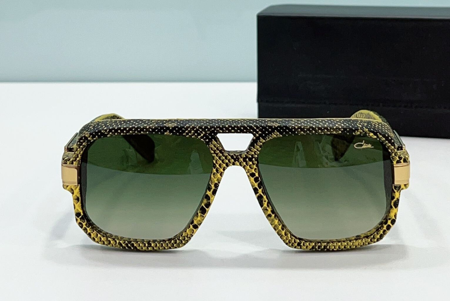 CAZAL Sunglasses Snake Frame Green Lens Glasses Vintage MOD - Etsy