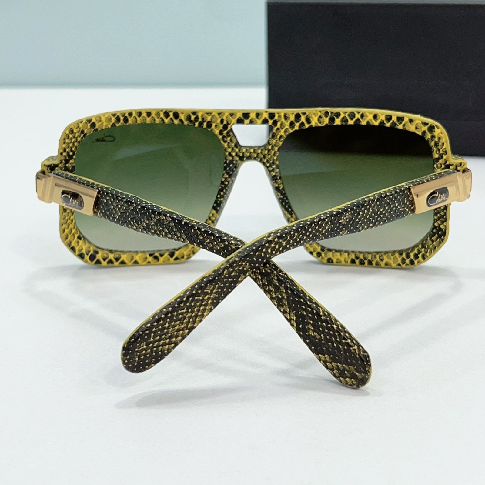 CAZAL Sunglasses Snake Frame Green Lens Glasses Vintage MOD - Etsy
