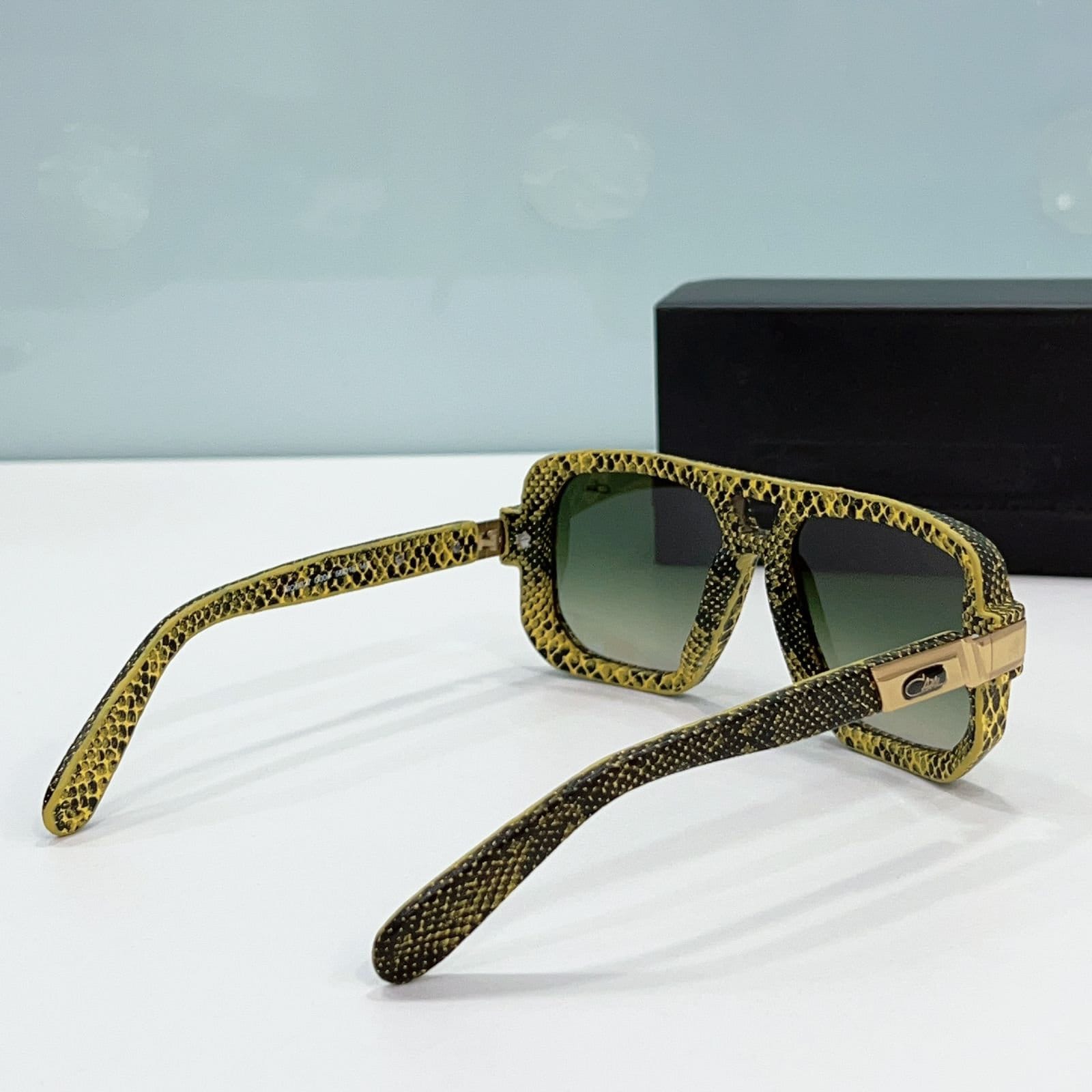 CAZAL Sunglasses Snake Frame Green Lens Glasses Vintage MOD - Etsy