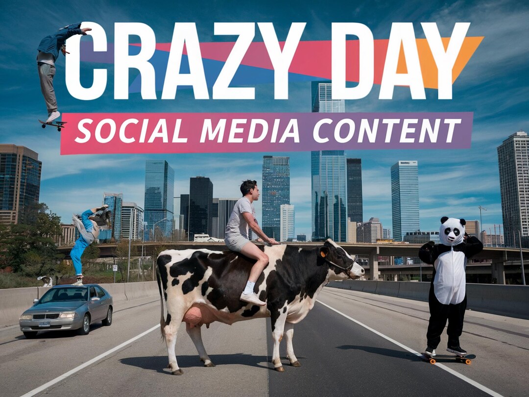Crazy Days Ahead: the Ultimate List of Wacky Social Media Ideas - Etsy