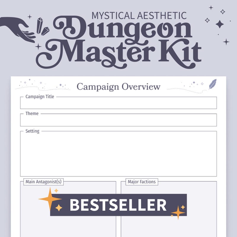 Dnd Dungeon Master Binder - Etsy