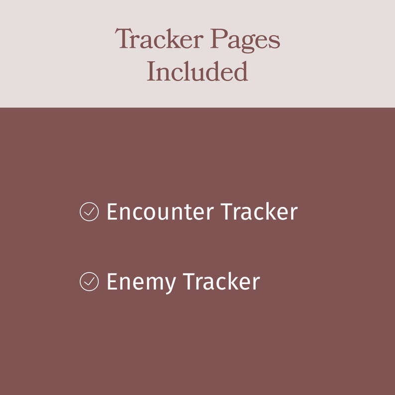 Dungeon Master Mini Encounter Planning Kit - Minimalist DND Session ...