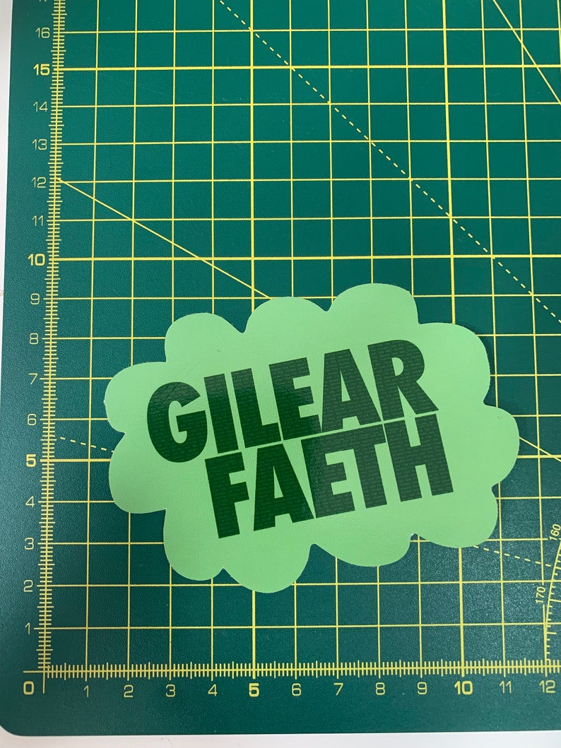 Gilear Faeth Vinyl Sticker - Etsy
