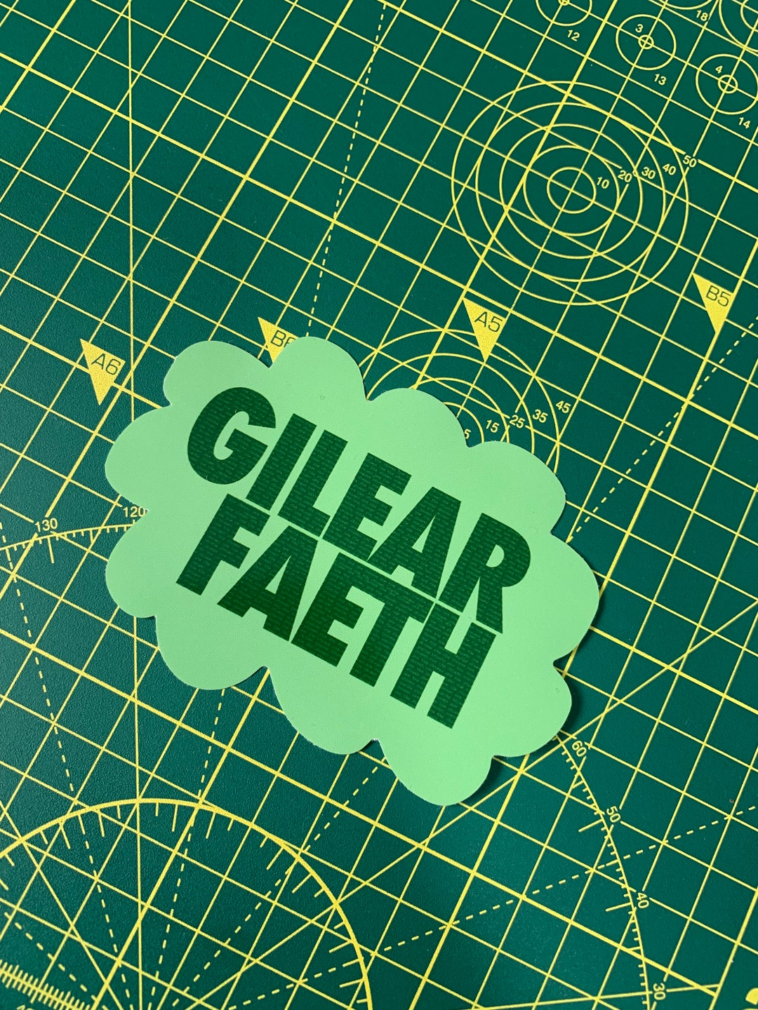 Gilear Faeth Vinyl Sticker - Etsy