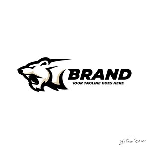 Polar Bear Logo - Bear Logo - Grizzly Logo - Etsy