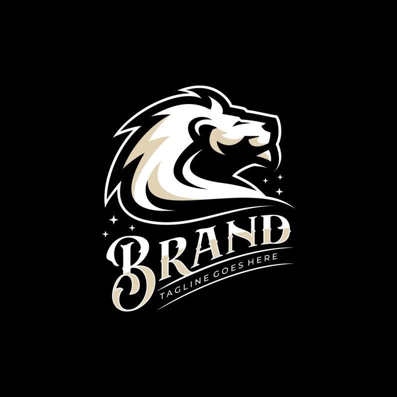 Lion Logo - Custom Logo - Lion Logo Svg - Logo Design Custom for ...