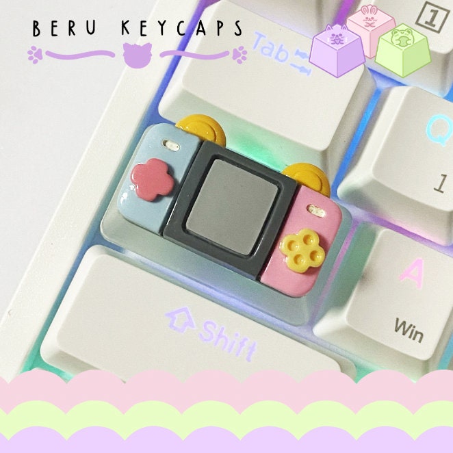 Custom Artisan Switch Keycaps for Mechanical Keyboard Cute Keycap ...