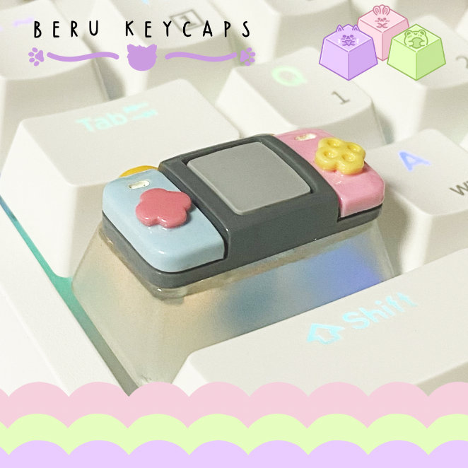 Custom Artisan Switch Keycaps for Mechanical Keyboard Cute Keycap ...