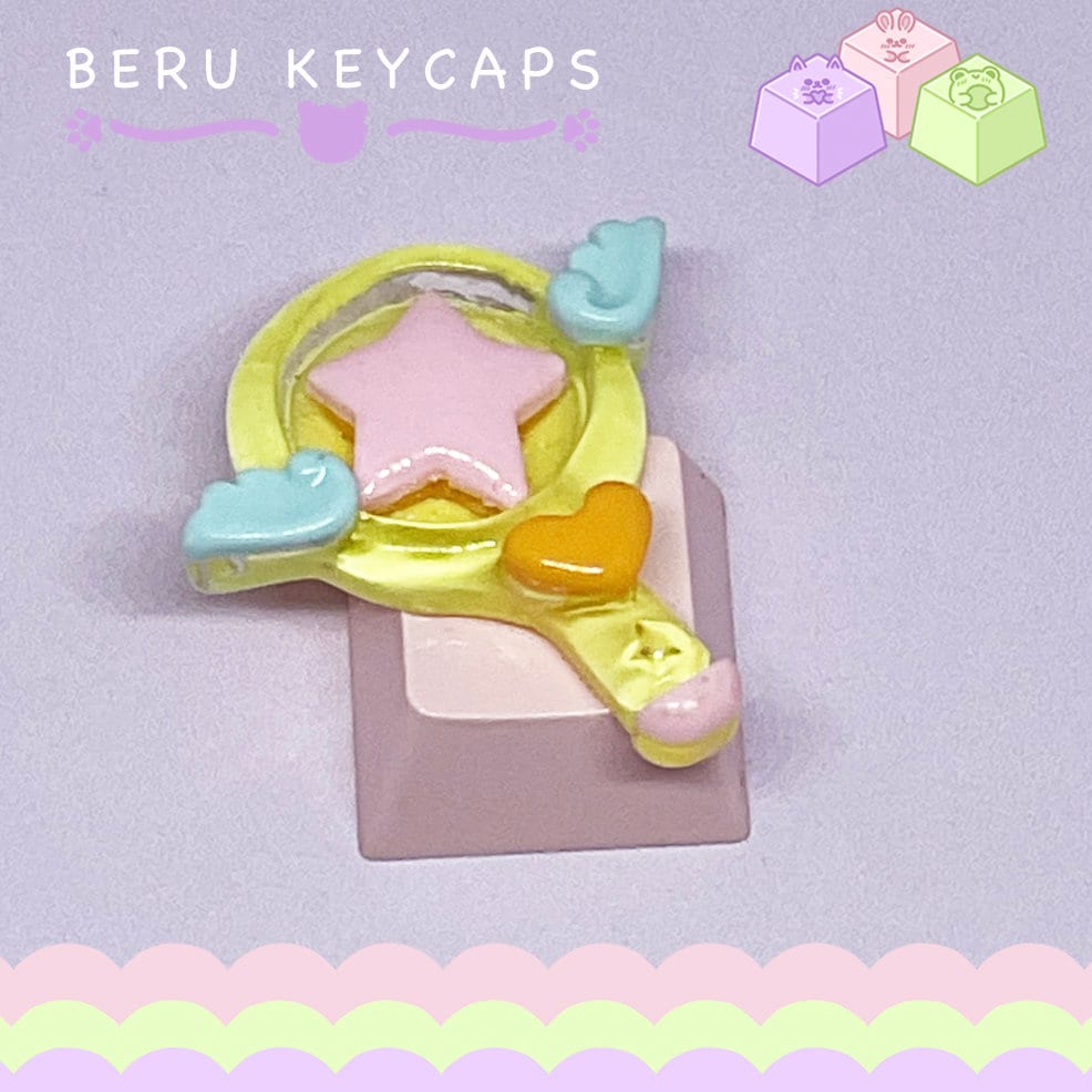 Custom Artisan Sailormoon Glossy Keycaps for Mechanical Keyboard Cute ...