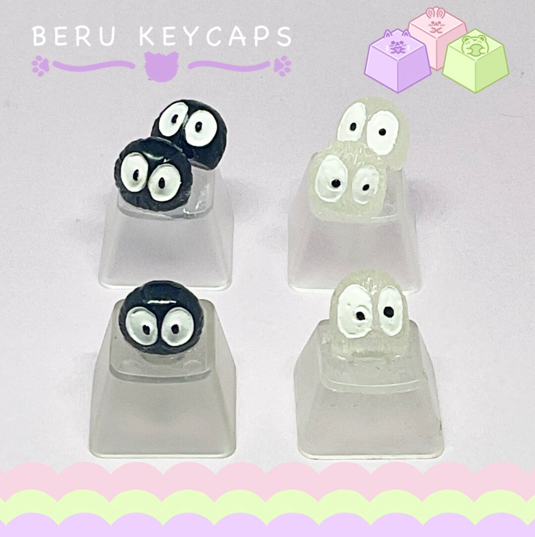 Custom Artisan Mini Dust Keycaps for Mechanical Keyboard Cute Keycap ...