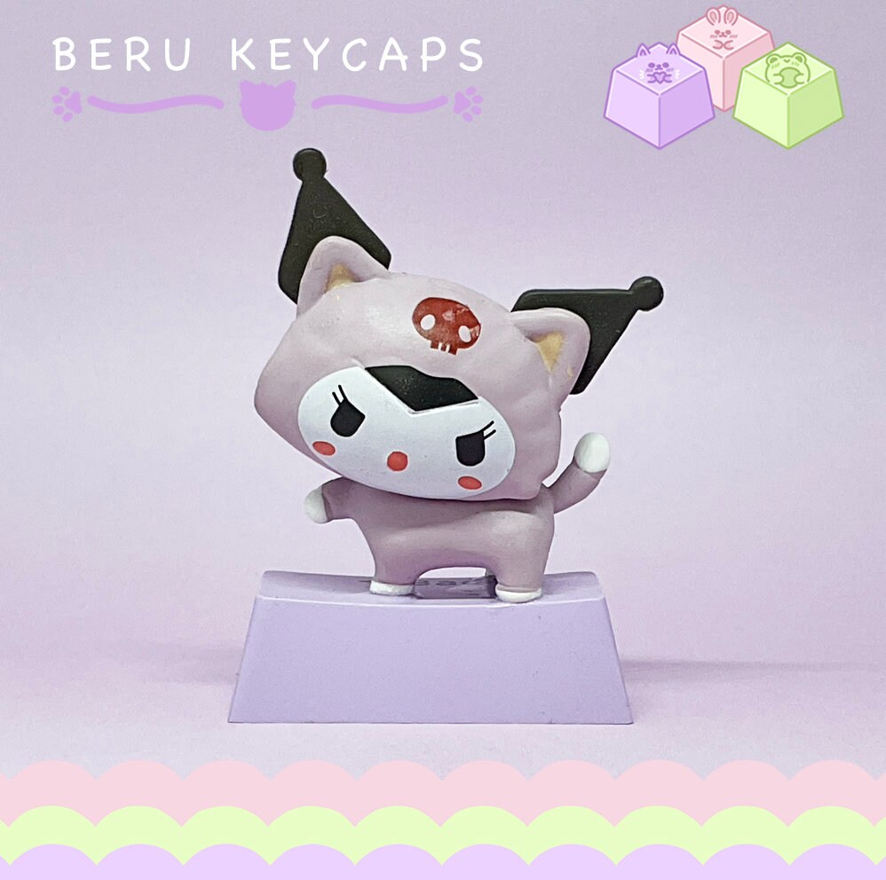 Custom Artisan Sanrio Backspace Keycaps for Mechanical Keyboard Cute ...