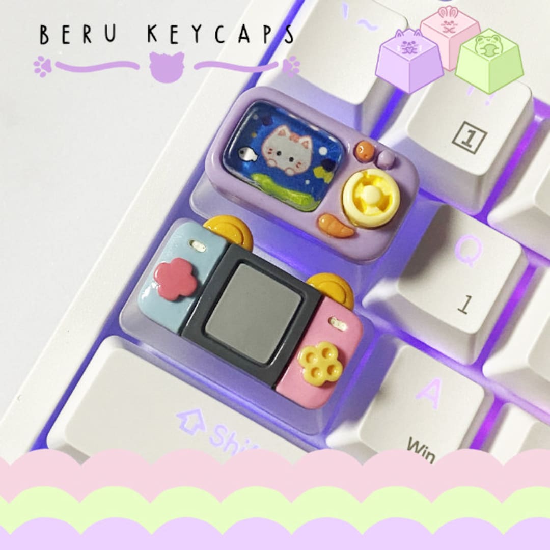 Custom Artisan Switch Keycaps for Mechanical Keyboard Cute Keycap ...