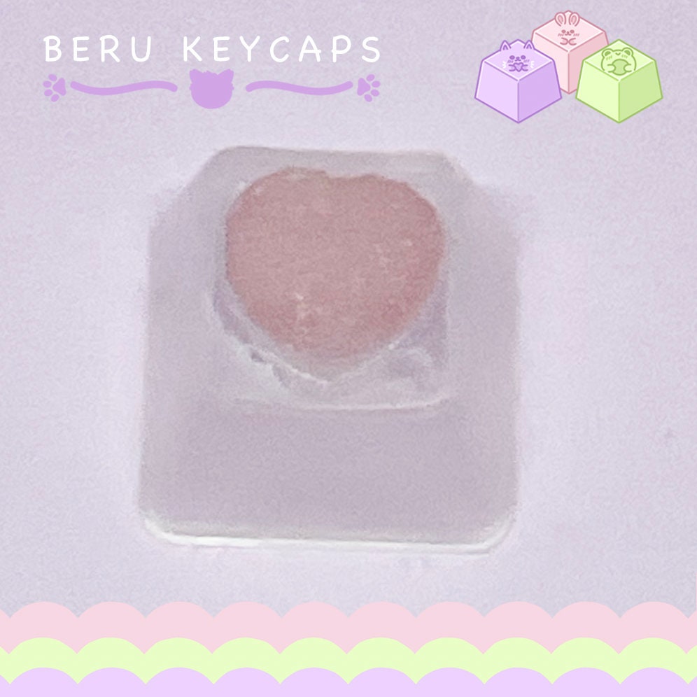 Custom Artisan Hearts Keycaps for Mechanical Keyboard Cute Keycap ...