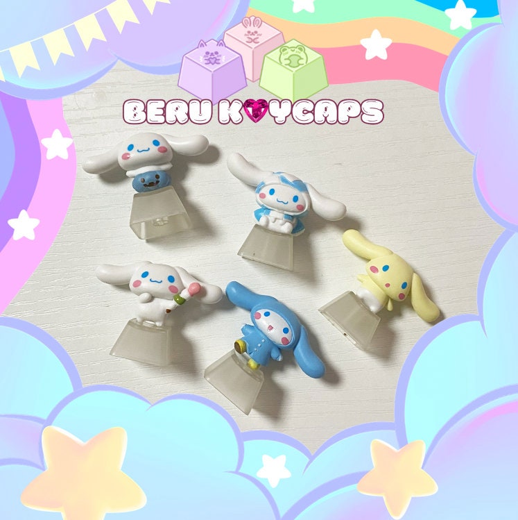 Custom Artisan Cinnammon Roll Keycaps for Mechanical Keyboard Cute ...