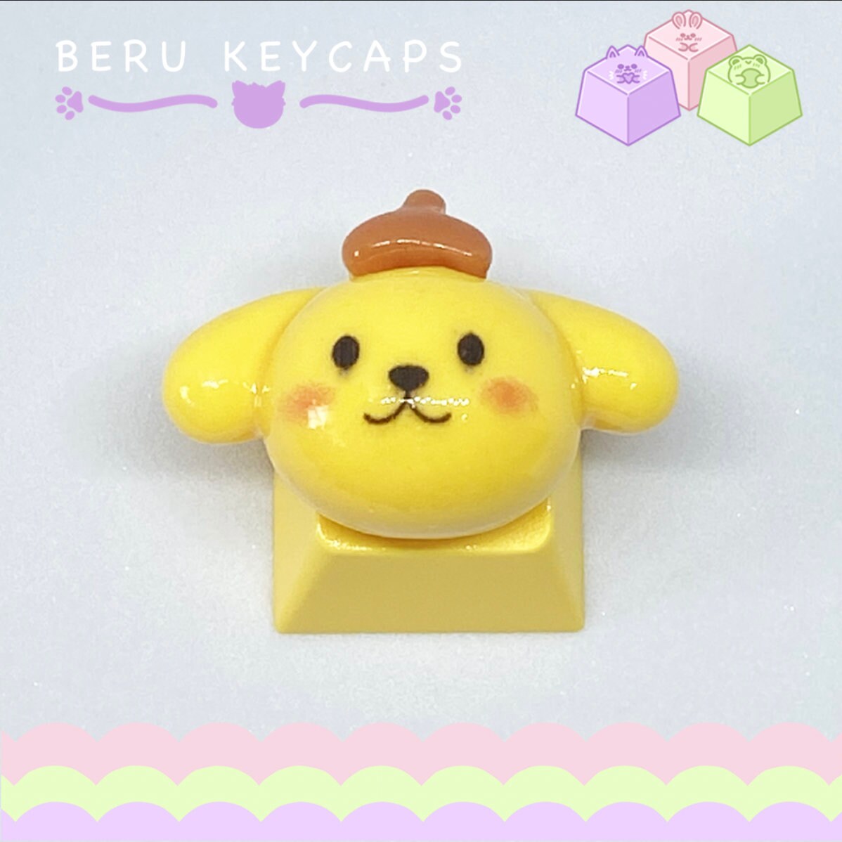 Custom Artisan Kuromi Melody Pompompurin Hello Kitty Pochacco Circle ...