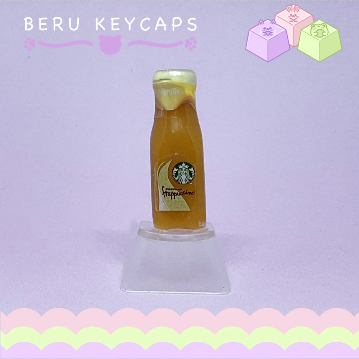 Custom Artisan Starbucks Coffee Resin Keycaps for Mechanical Keyboard ...