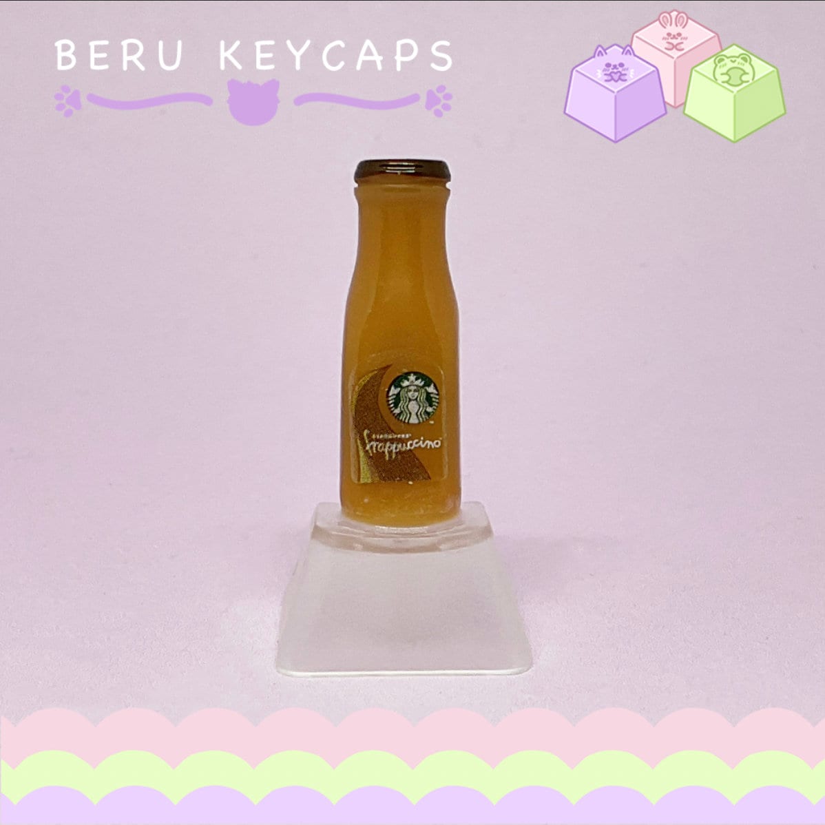 Custom Artisan Starbucks Coffee Resin Keycaps for Mechanical Keyboard ...