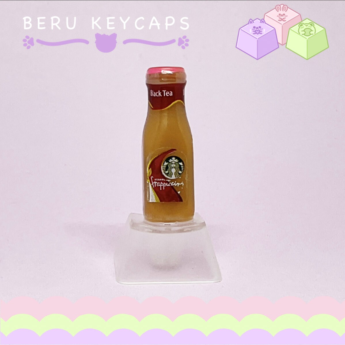 Custom Artisan Starbucks Coffee Resin Keycaps for Mechanical Keyboard ...