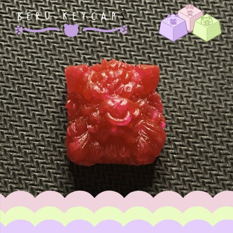 Dragon Face Artisan Resin Keycaps Custom Keycaps (can Be Customized) - Etsy