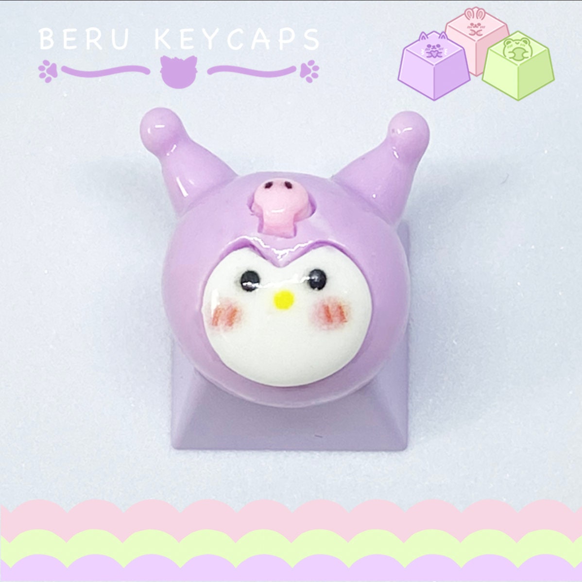 Custom Artisan Kuromi Melody Pompompurin Hello Kitty Pochacco Circle ...